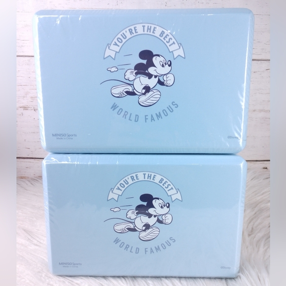 Miniso | Other | Disney Mickey Mouse Yoga Blocks Miniso Sports | Poshmark